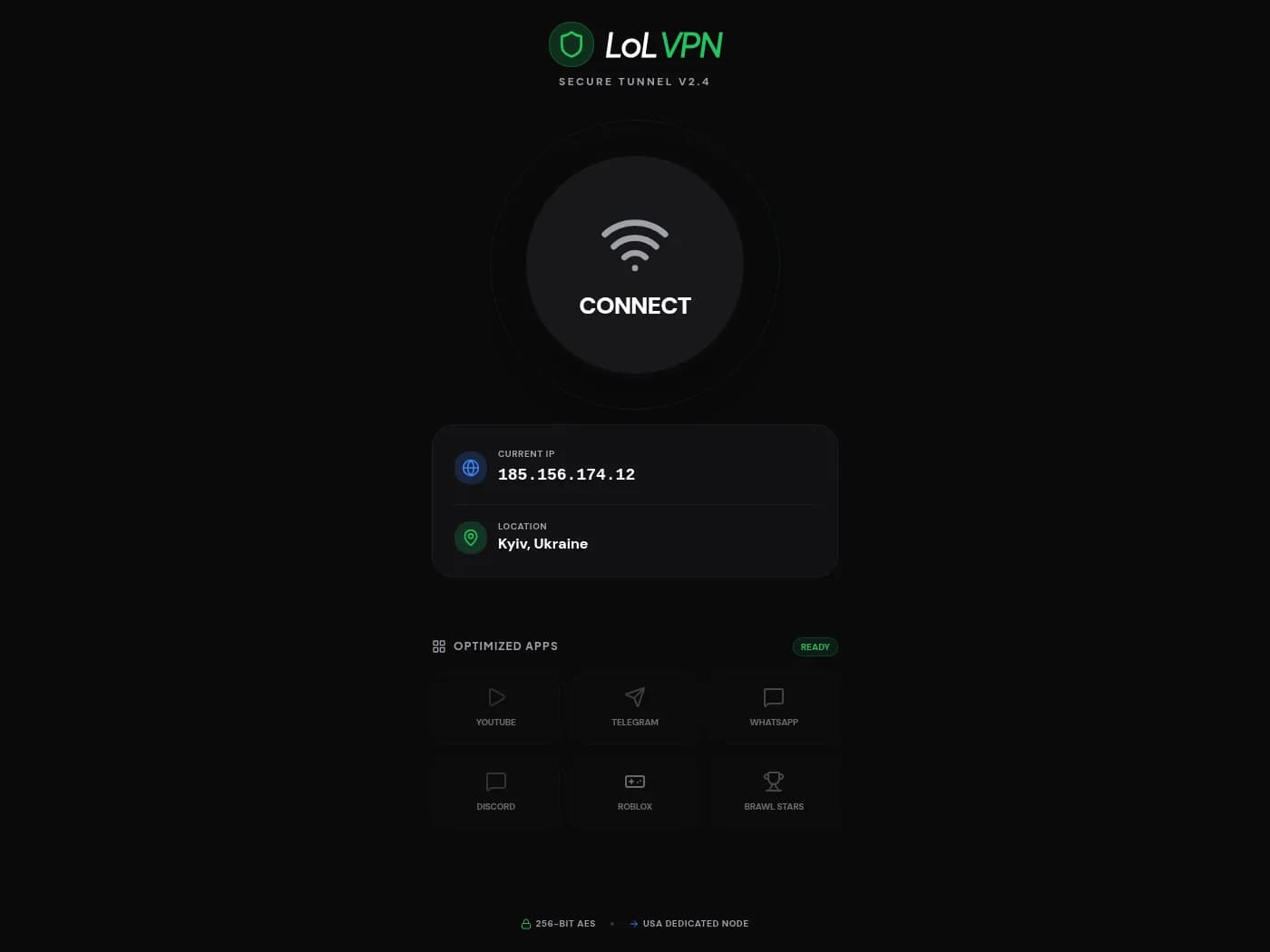LoL VPN Connect