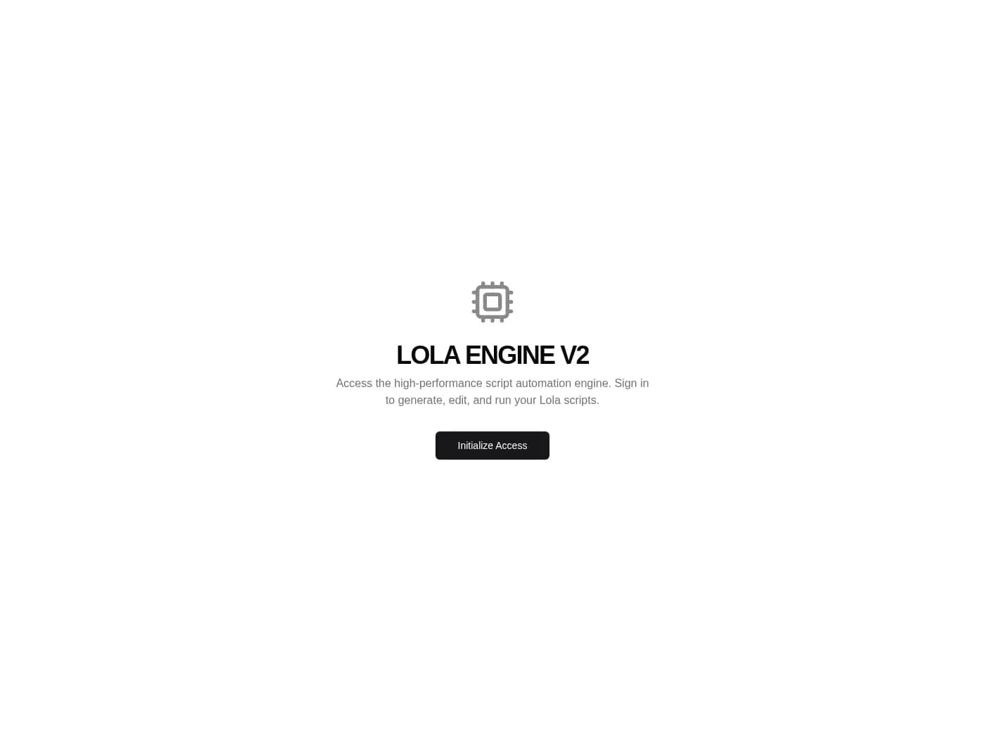 Lola Script Generator