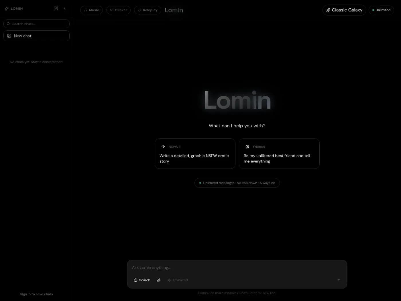 Lomin AI Chat