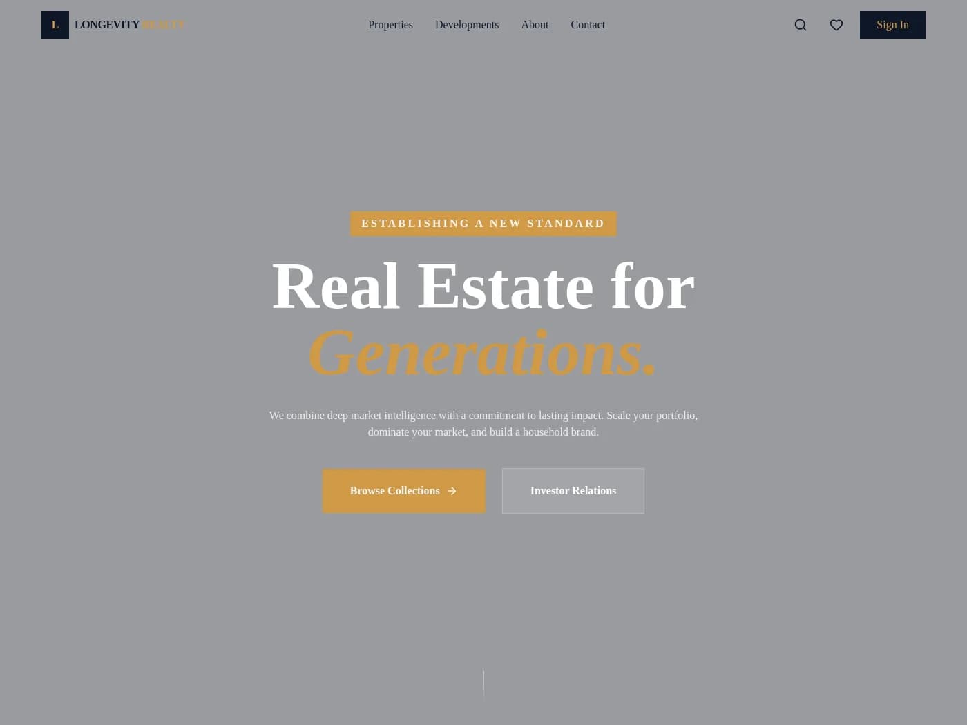Longevity Realty Platform