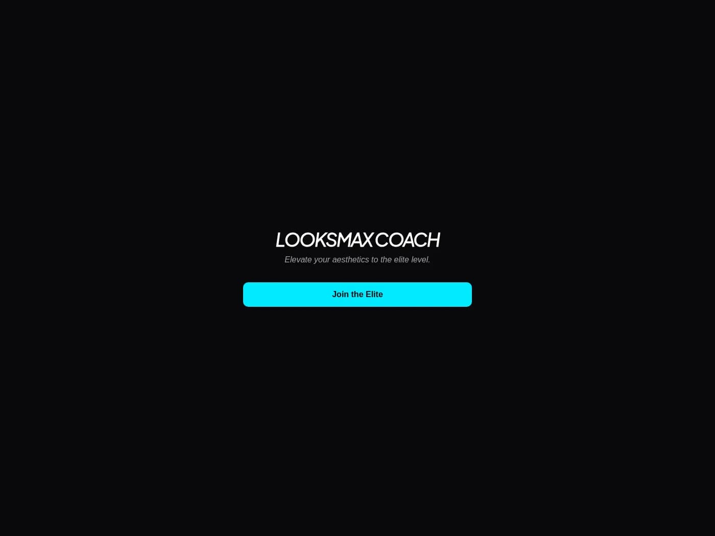 LooksMax Coach