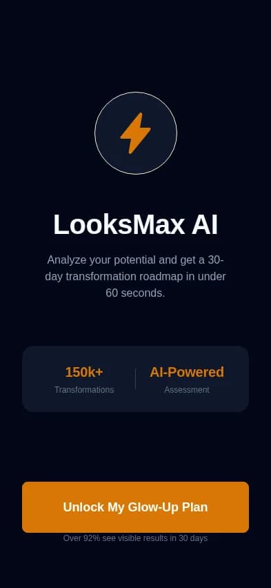 LooksMax AI Glow-Up