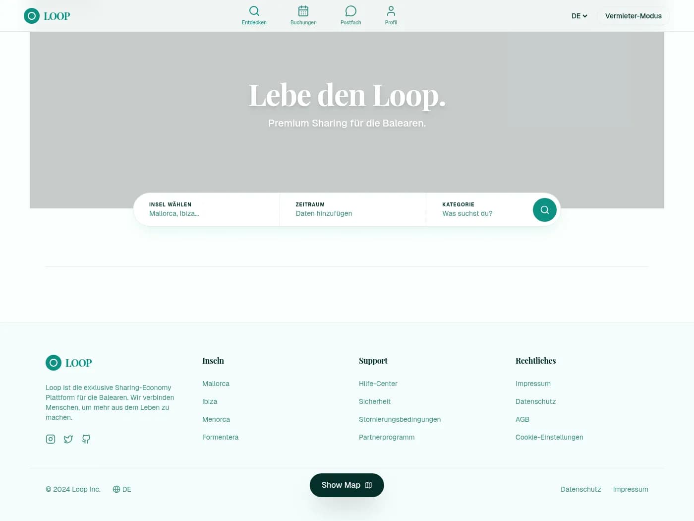 Loop Sharing Economy App