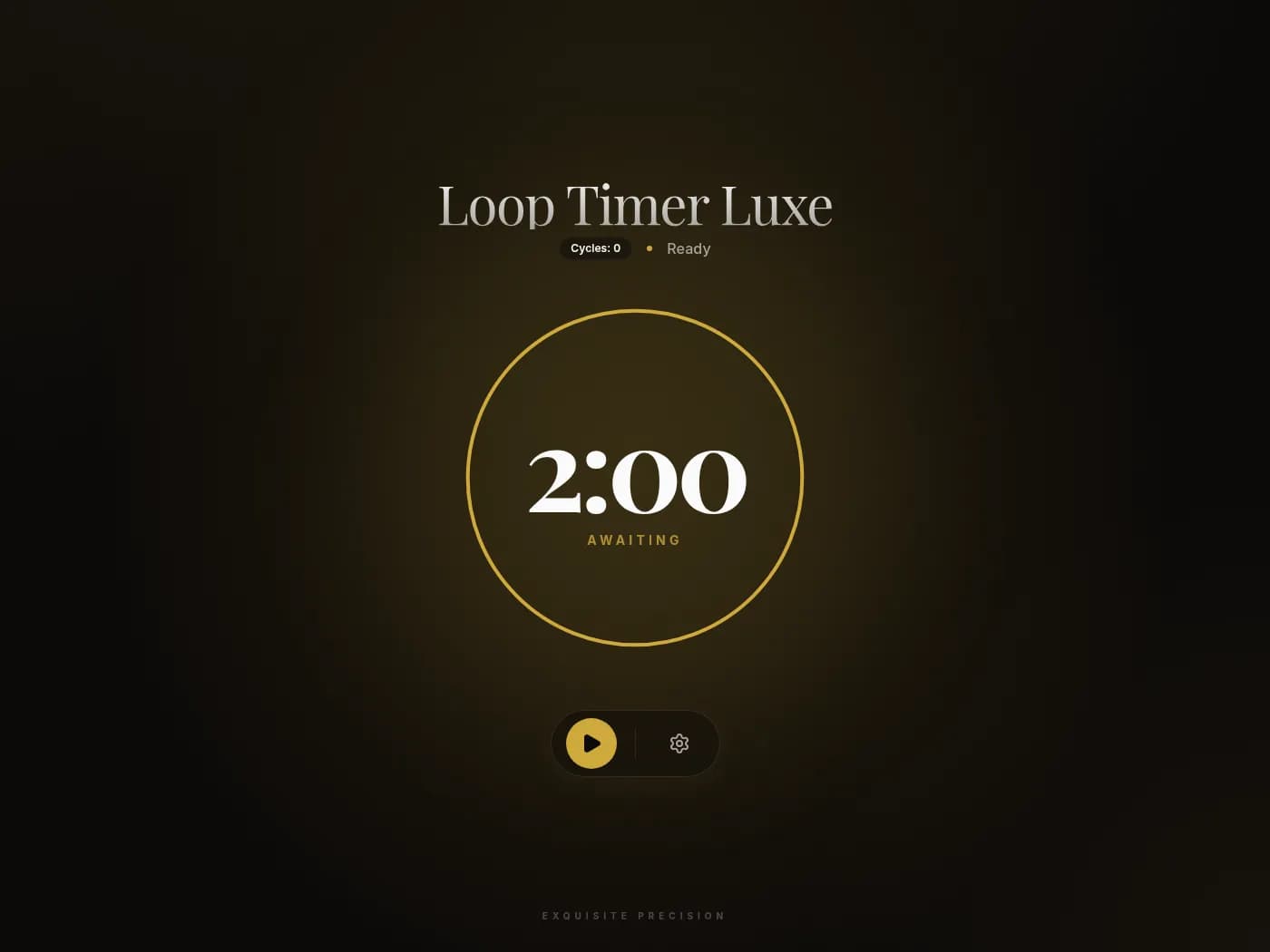 Loop Timer Luxe