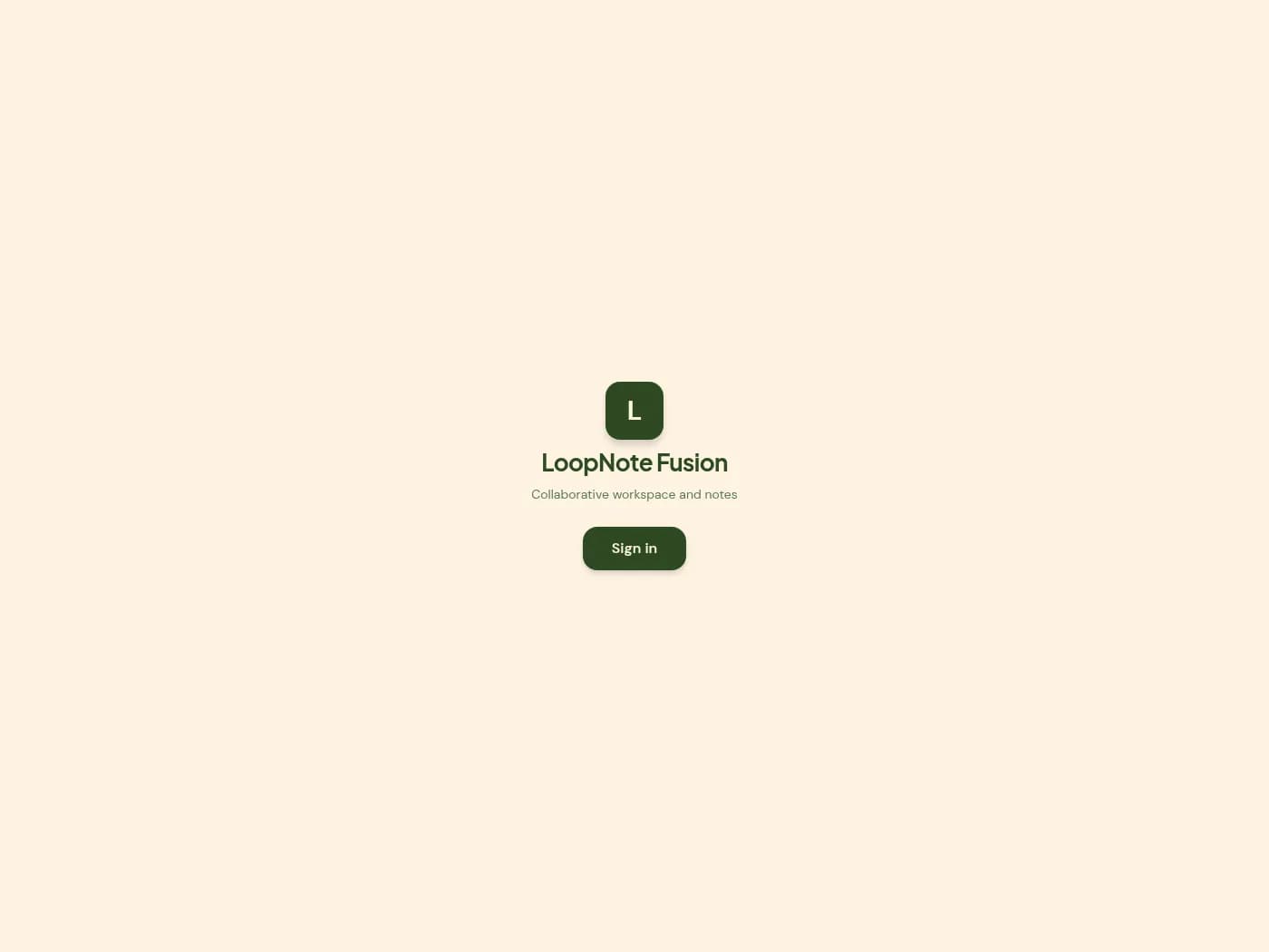 LoopNote Fusion App