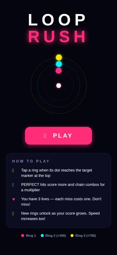LoopRush Game
