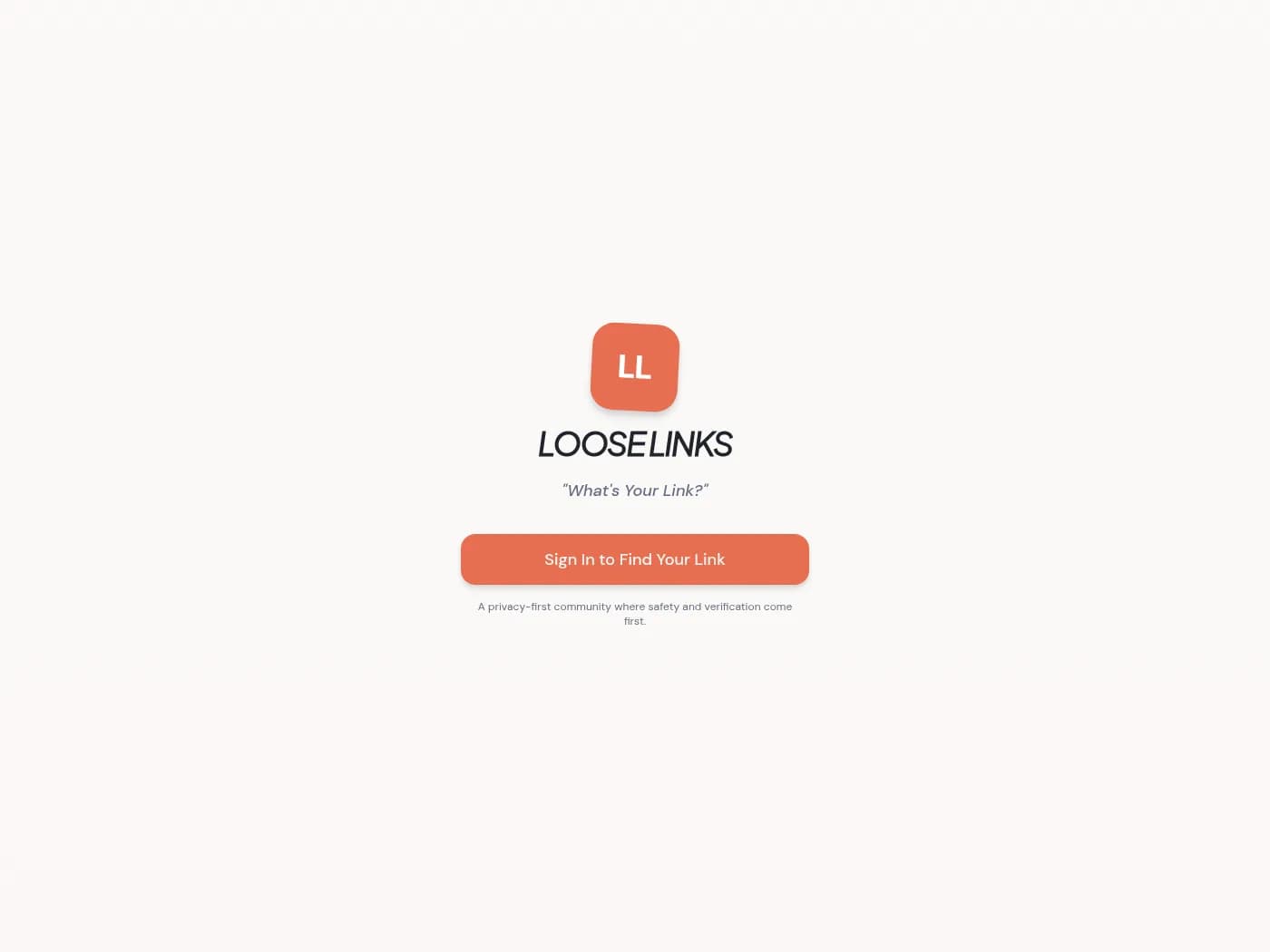 Loose Links Dating