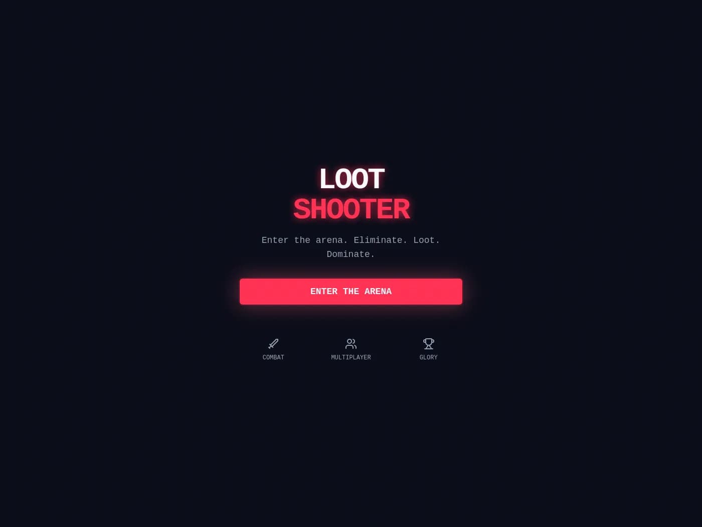 Loot Shooter Arena