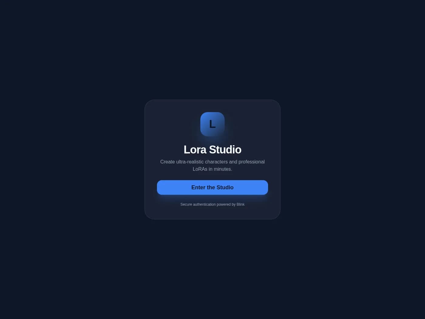 Lora Character Studio
