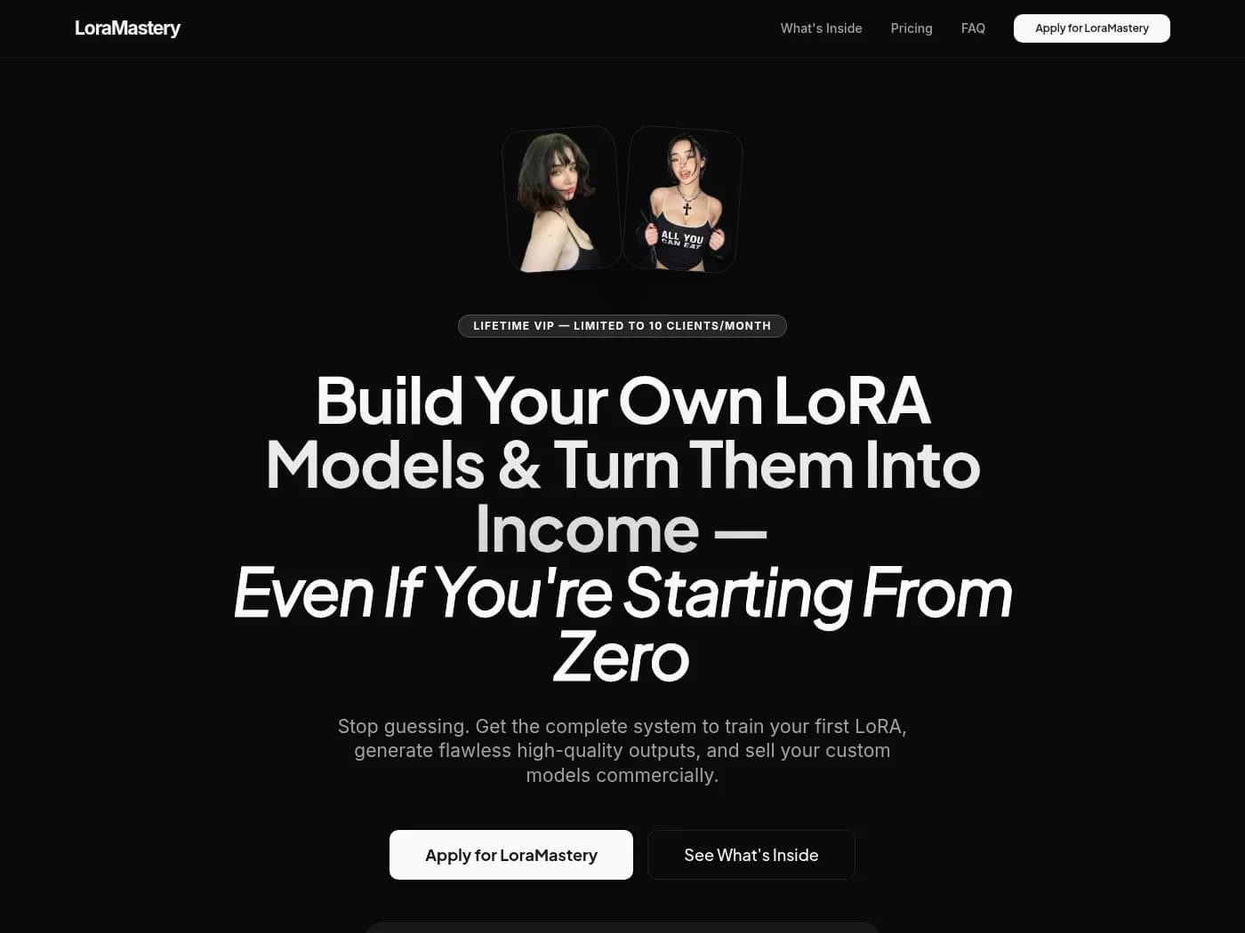 Loramaster Web Clone