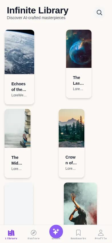LoreWeave AI Reader