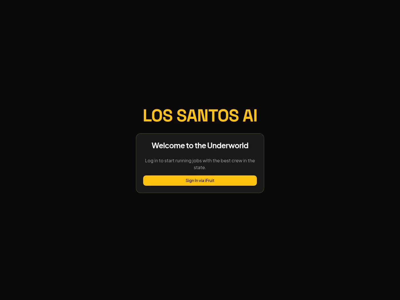 Los Santos Narrative AI