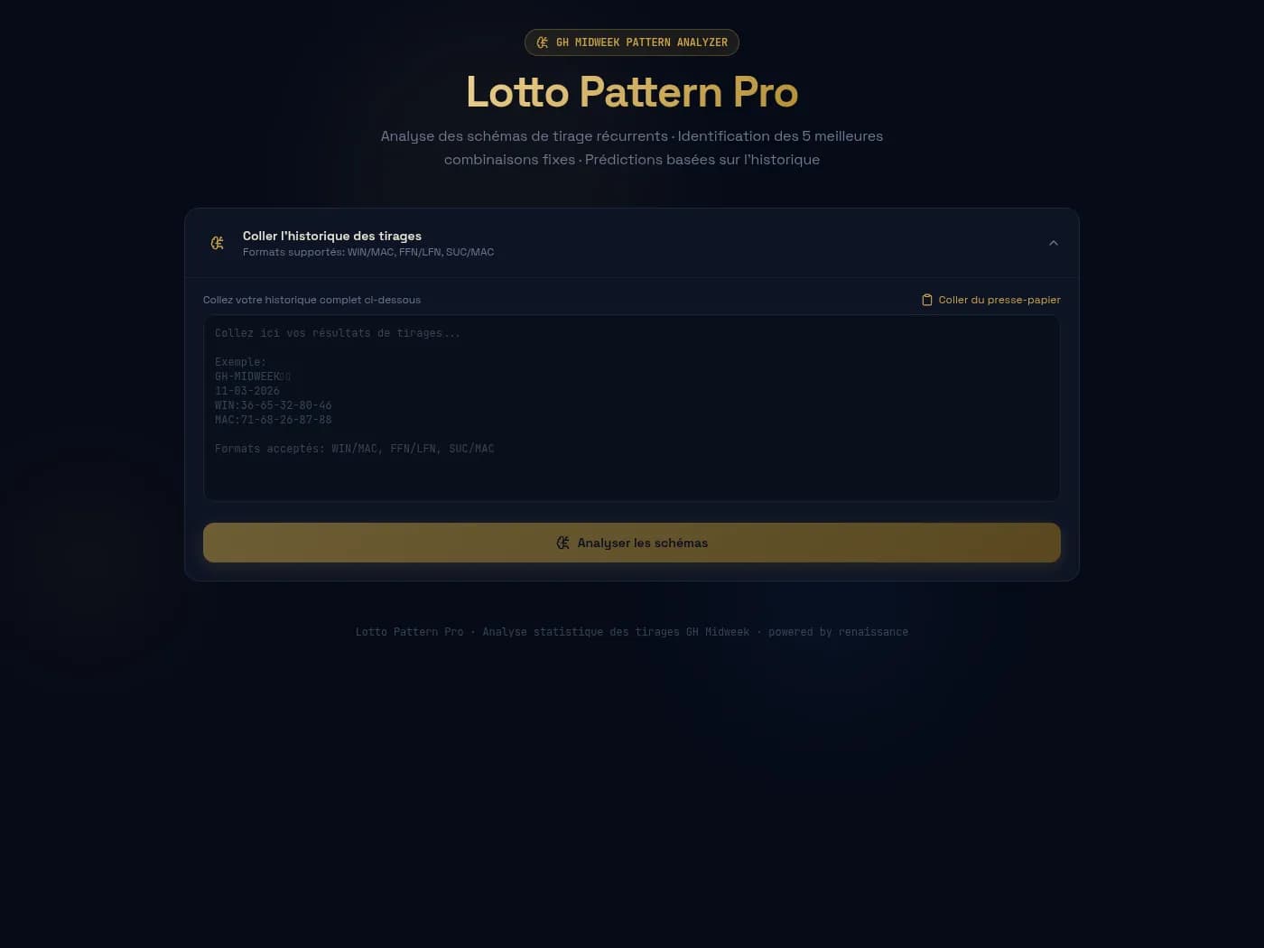 Lotto Pattern Pro