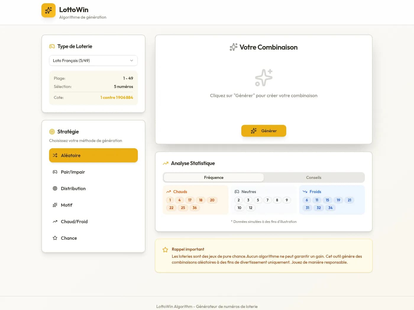 LottoWin Algorithm