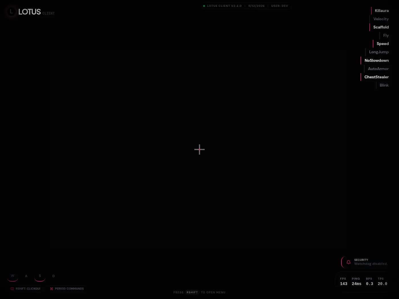 Lotus Client HUD