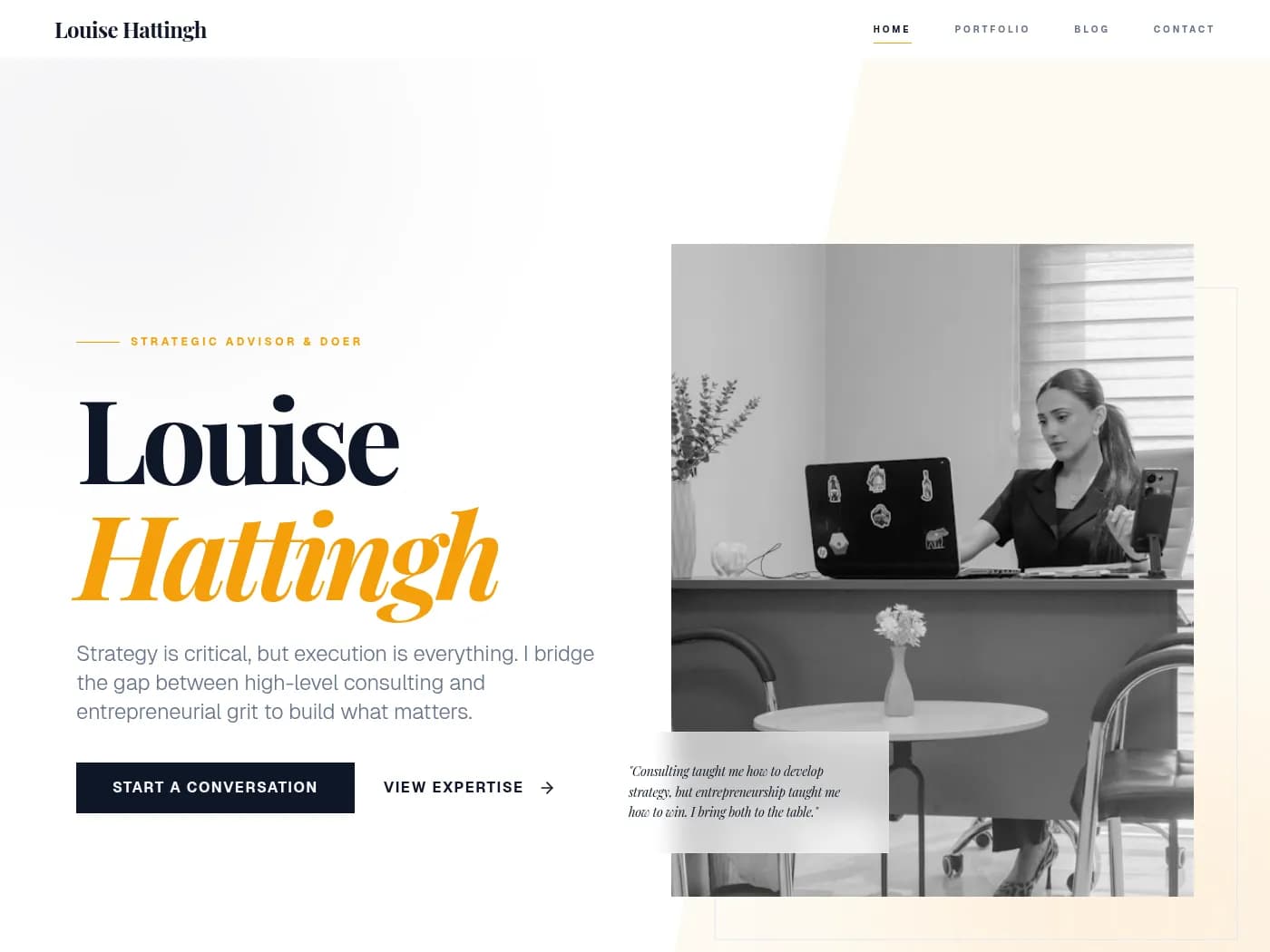 Louise Hattingh Portfolio