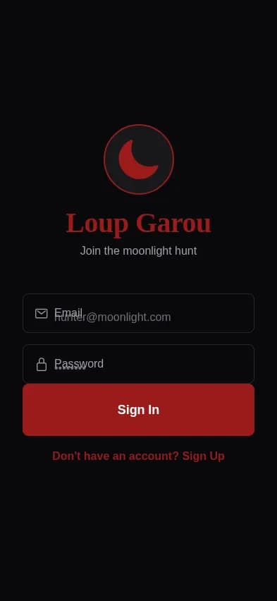 Smart Loup Garou App