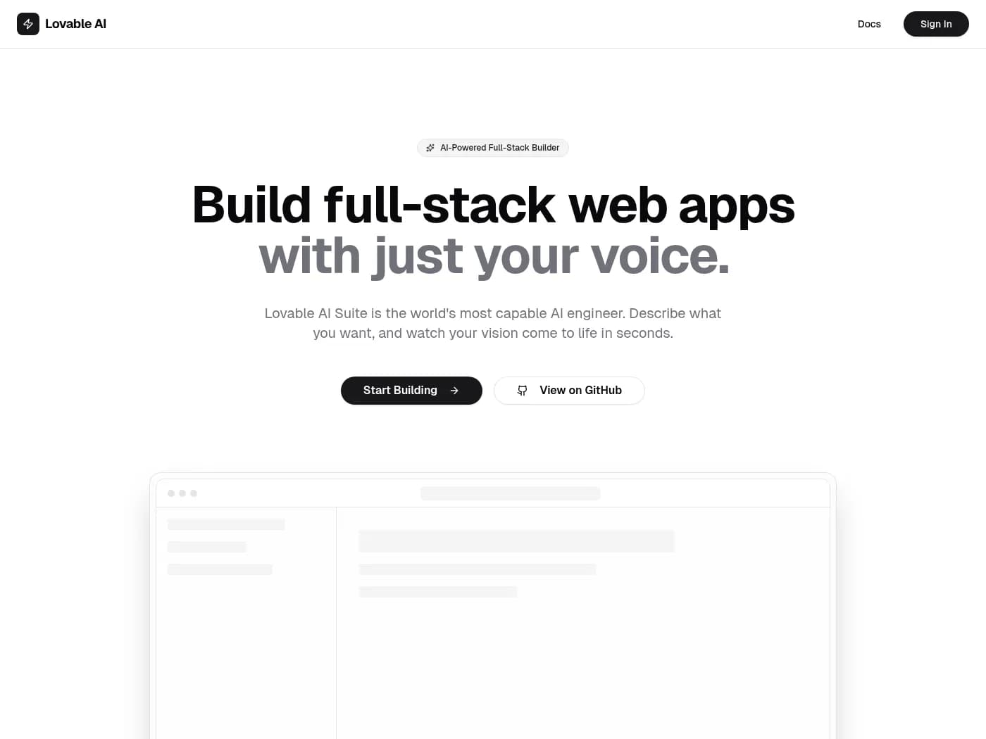 Lovable AI Suite