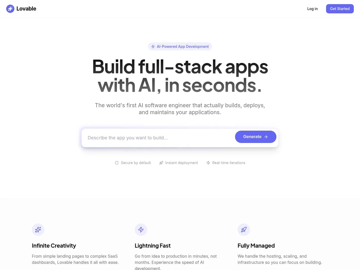 Lovable.dev Clone