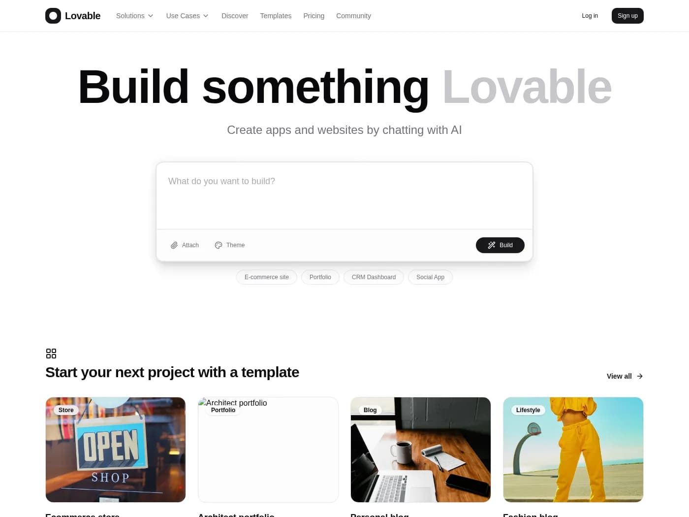 Lovable.dev Clone