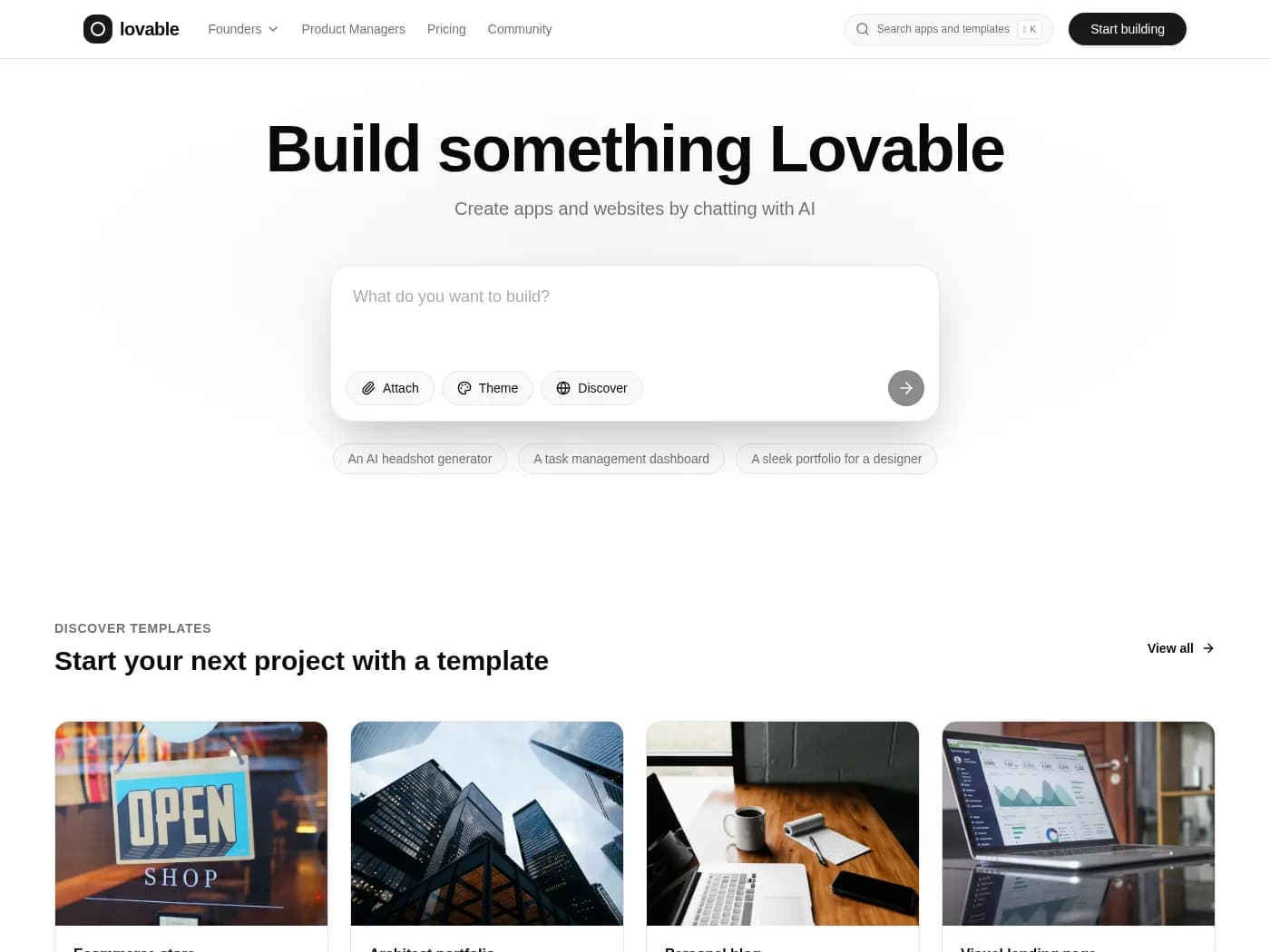 Lovable.dev Clone