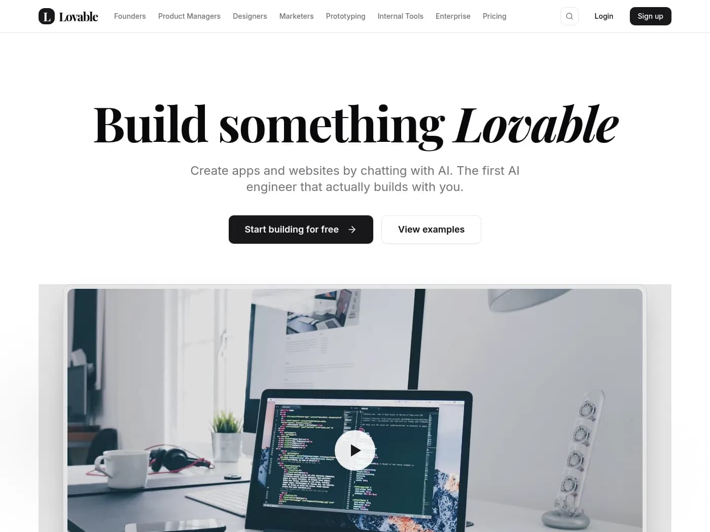 Lovable.dev Clone