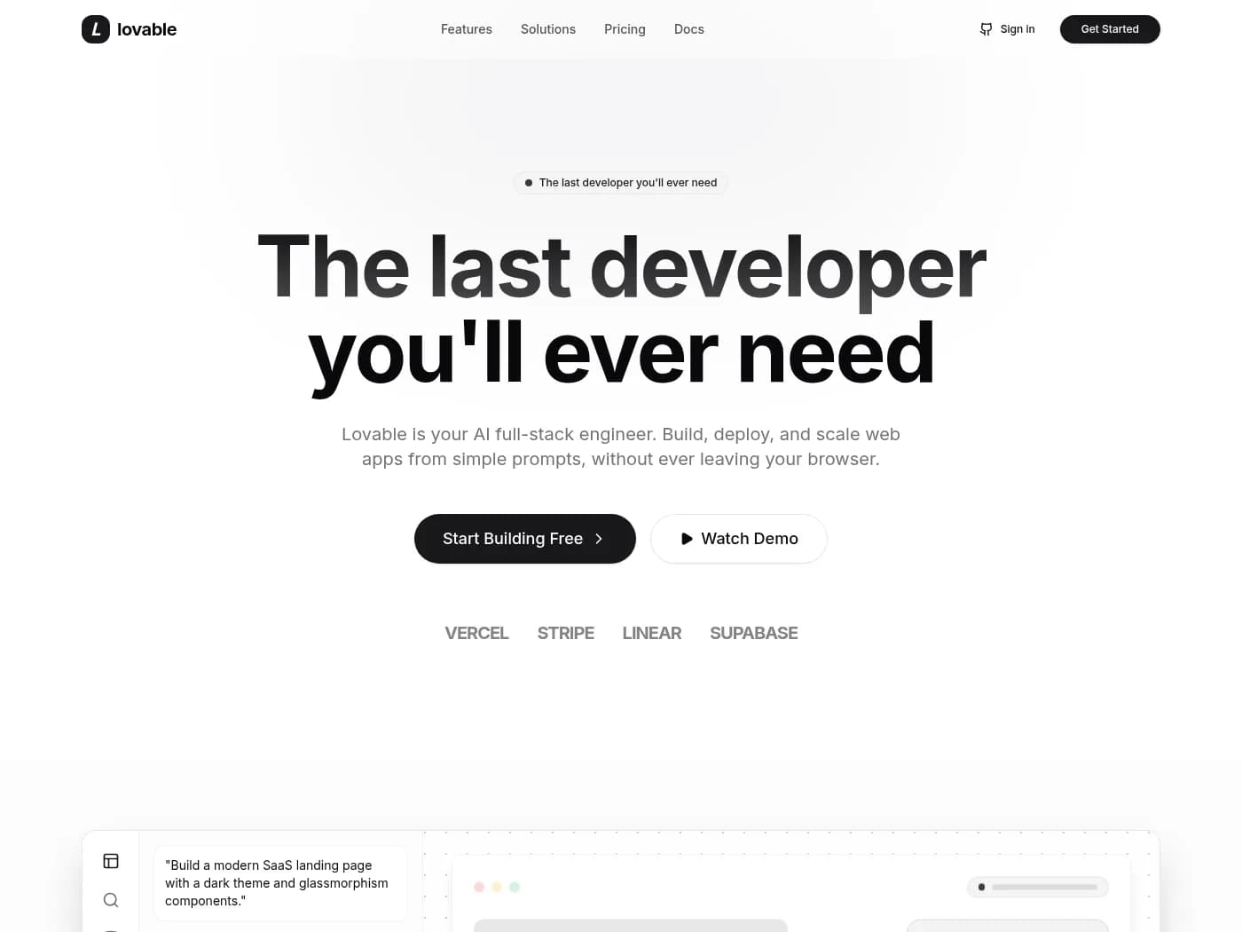 Lovable Dev Clone