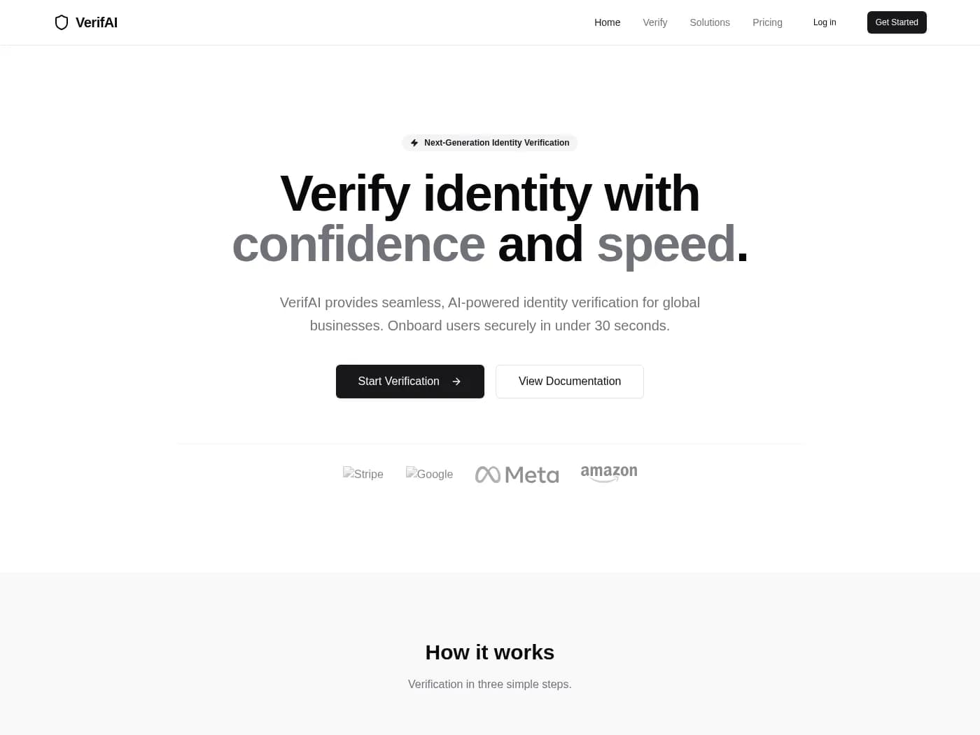 Lovable ID Verification Clone