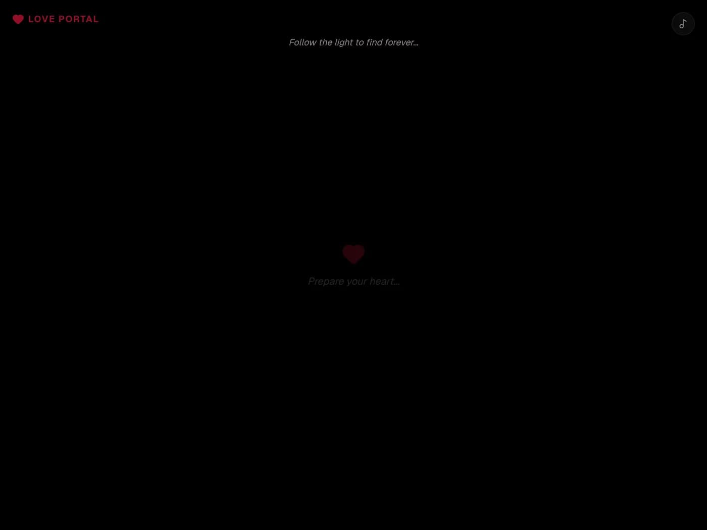 Cinematic Love Portal