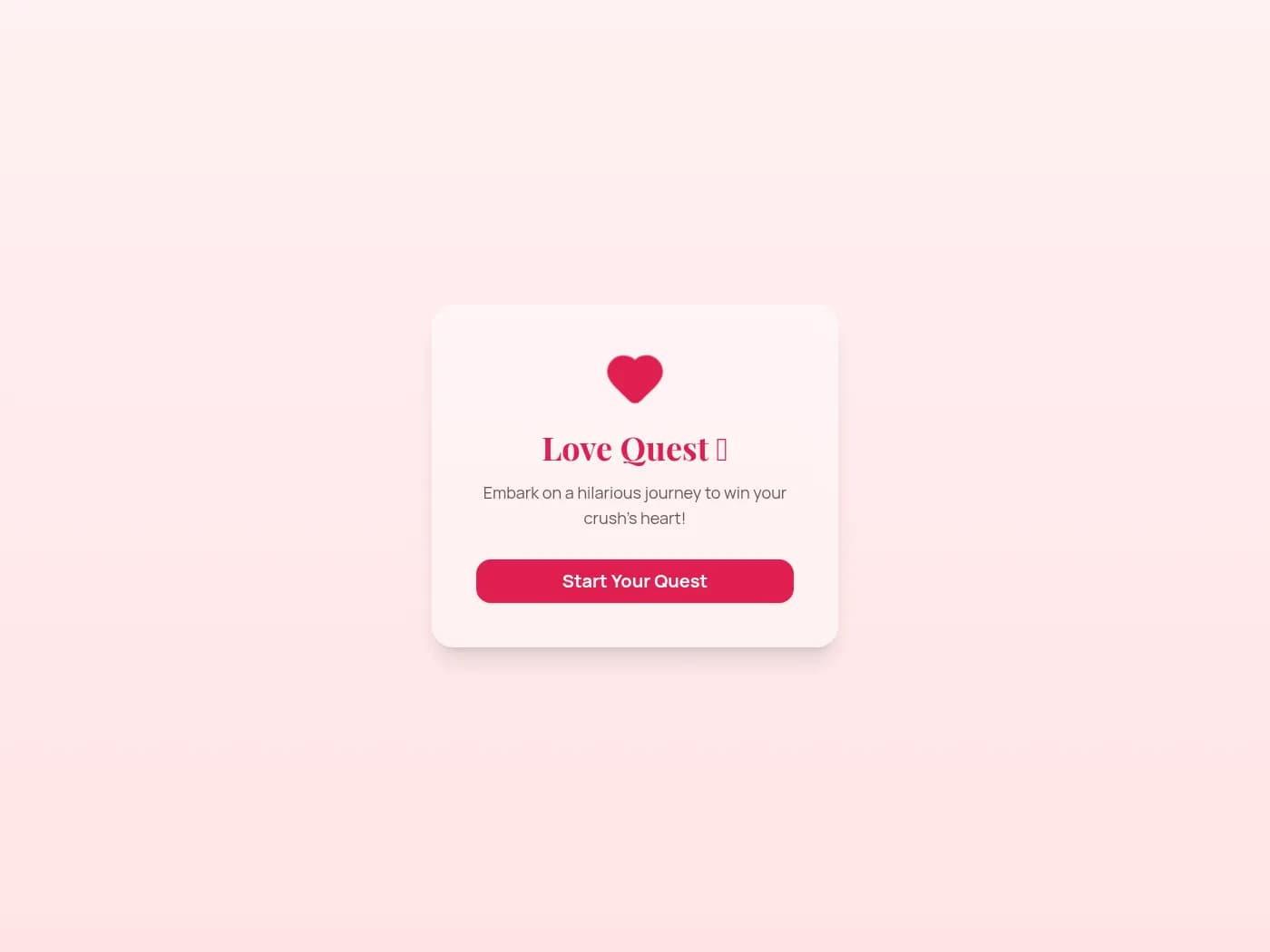 Love Quest Game