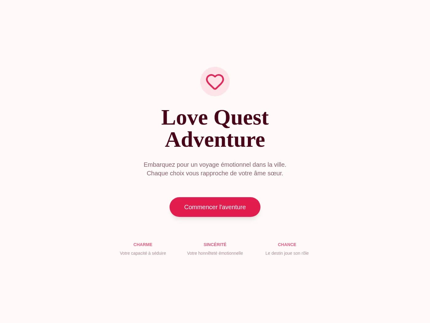 Love Quest Adventure