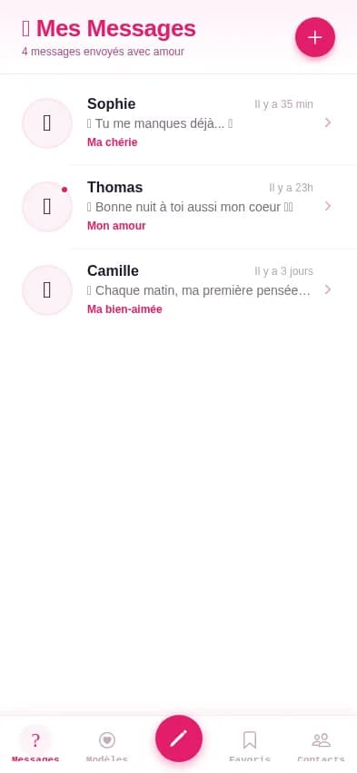 Love SMS Messenger
