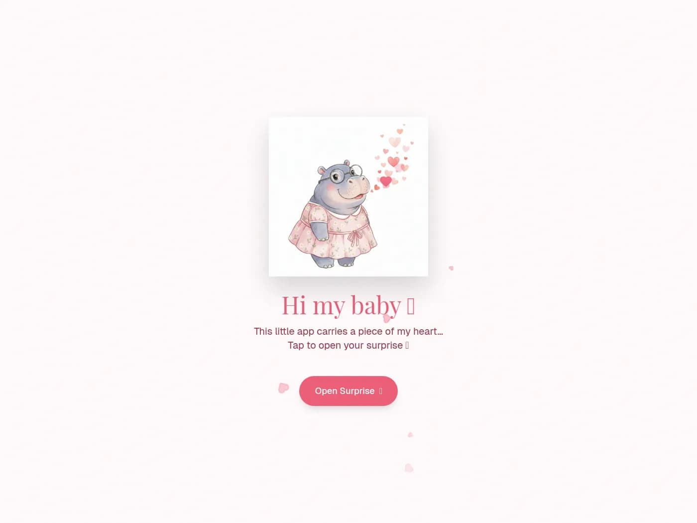 LoveLetter Surprise App