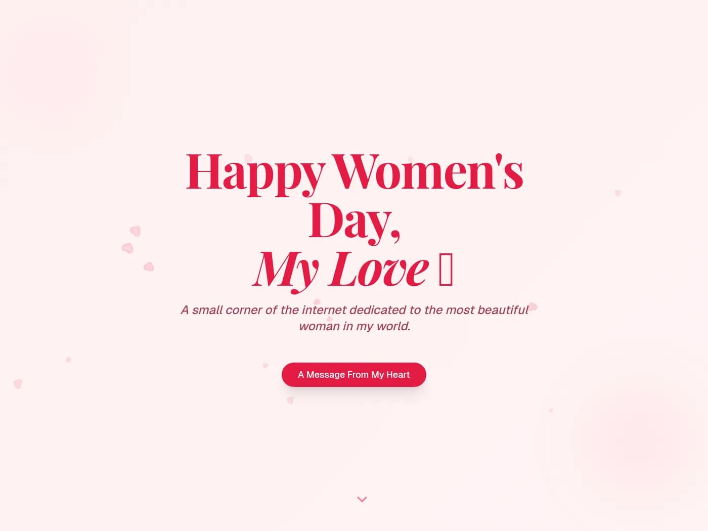 My Love Tribute Site