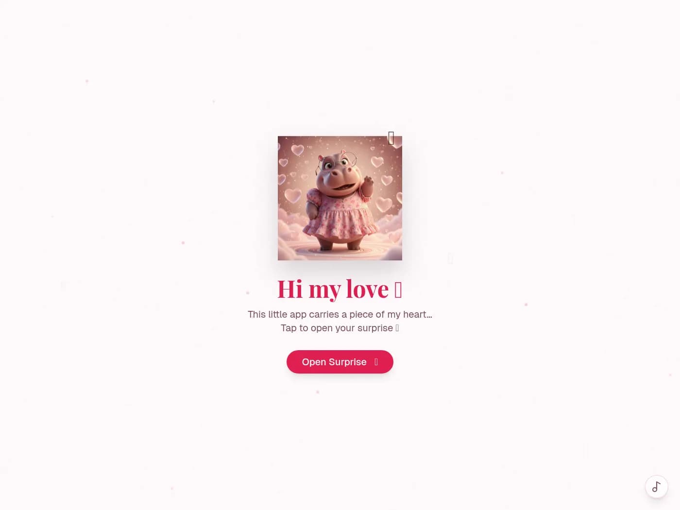Heartfelt Love Letter App