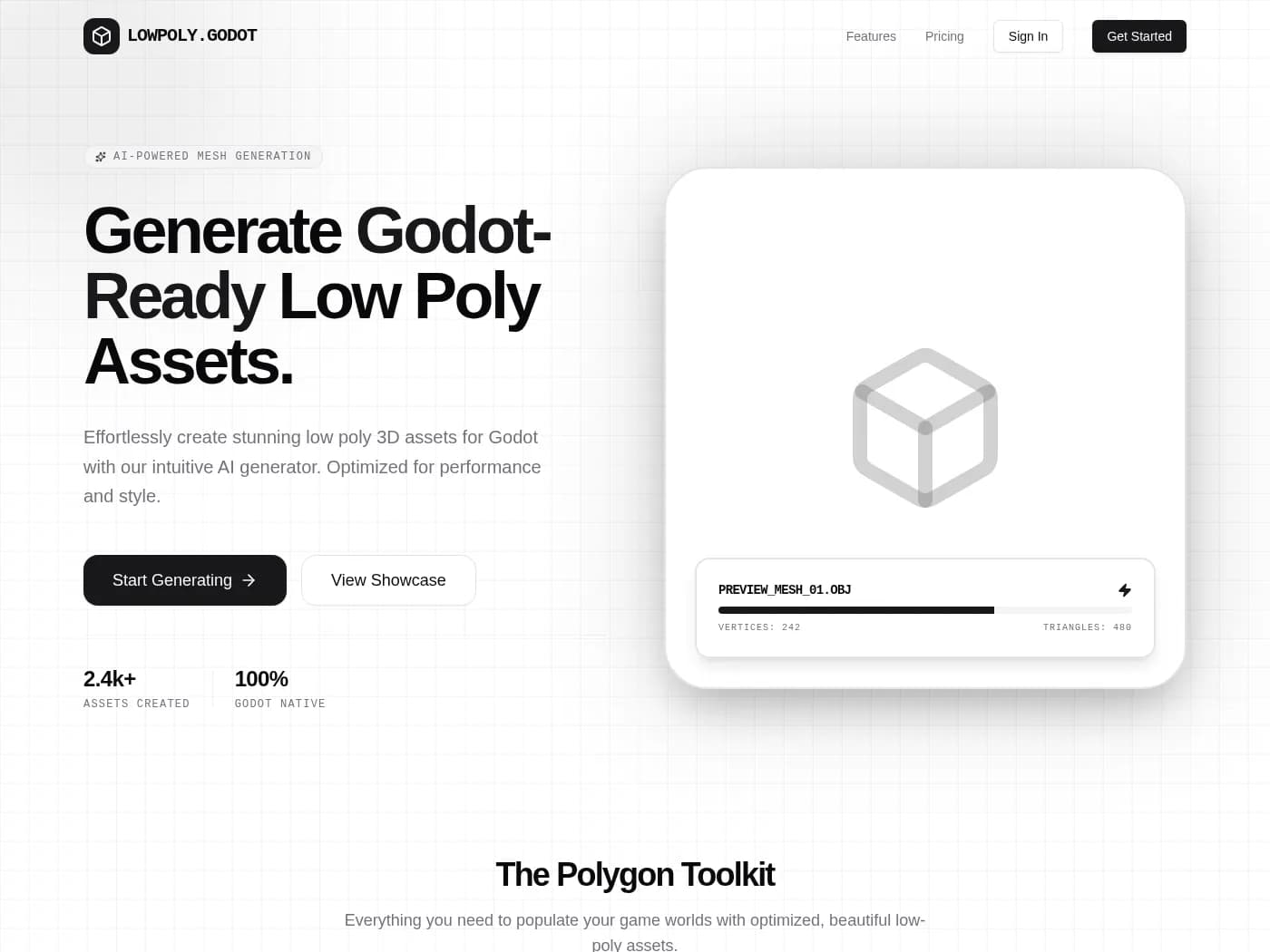LowPoly Asset Maker