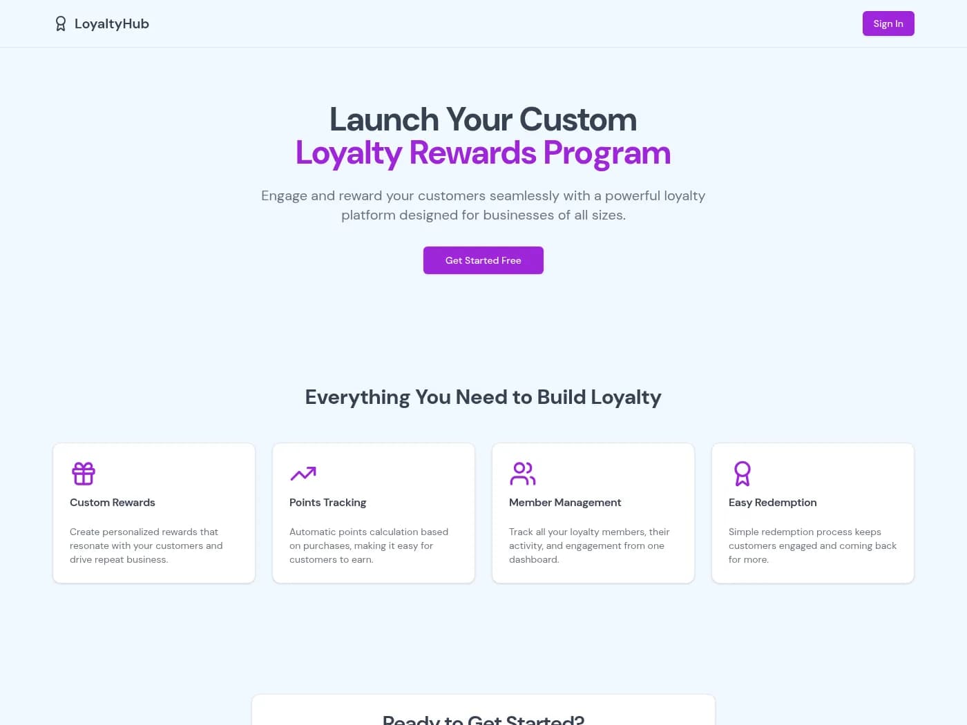 Loyalty Rewards Platform