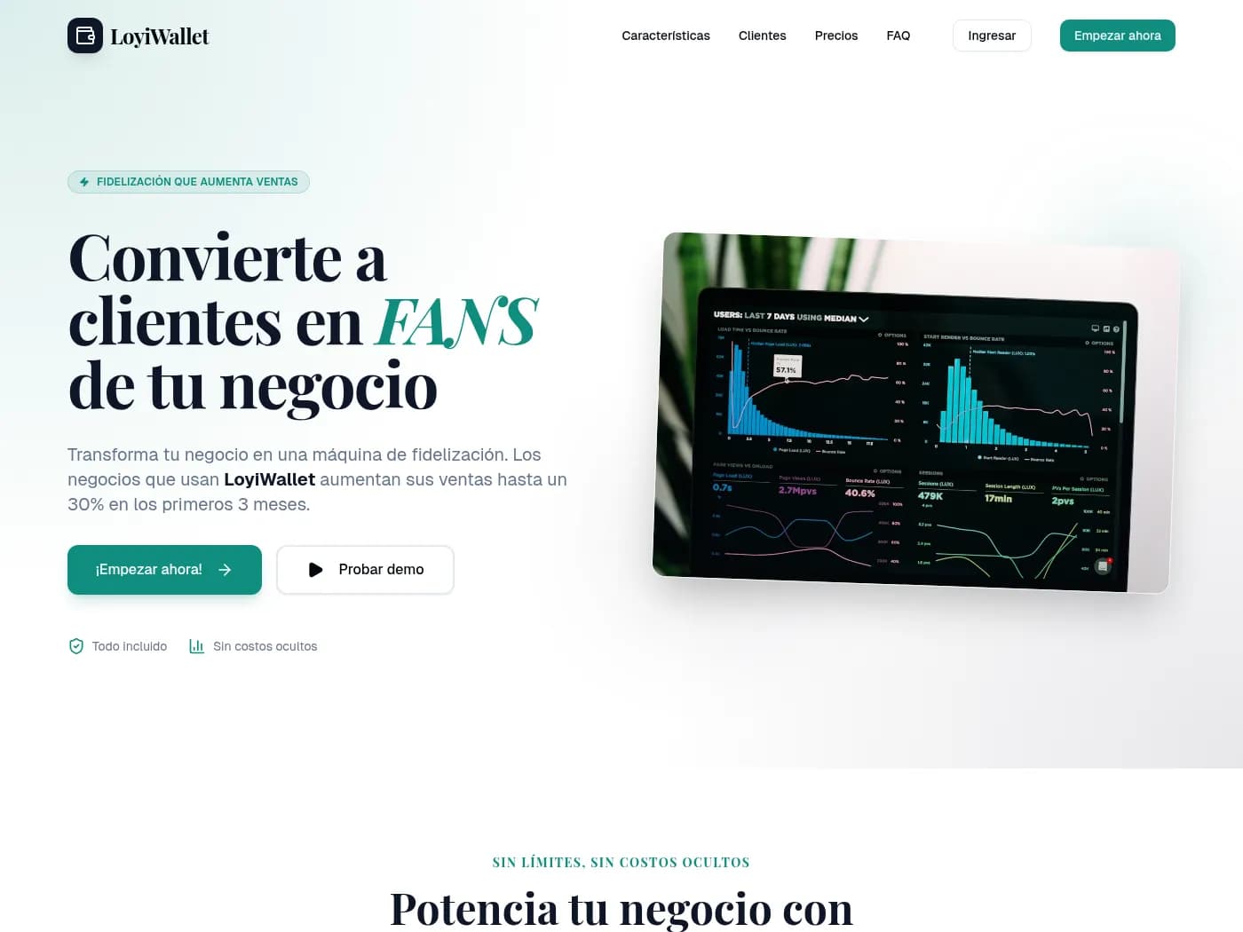 LoyiWallet Website Clone