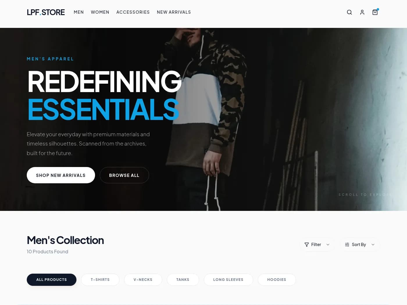 Modern LPF Merch Store