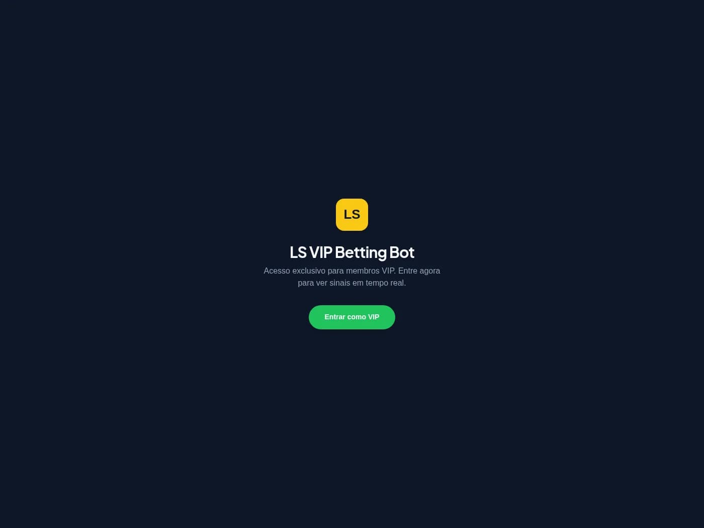 LS VIP Betting Bot