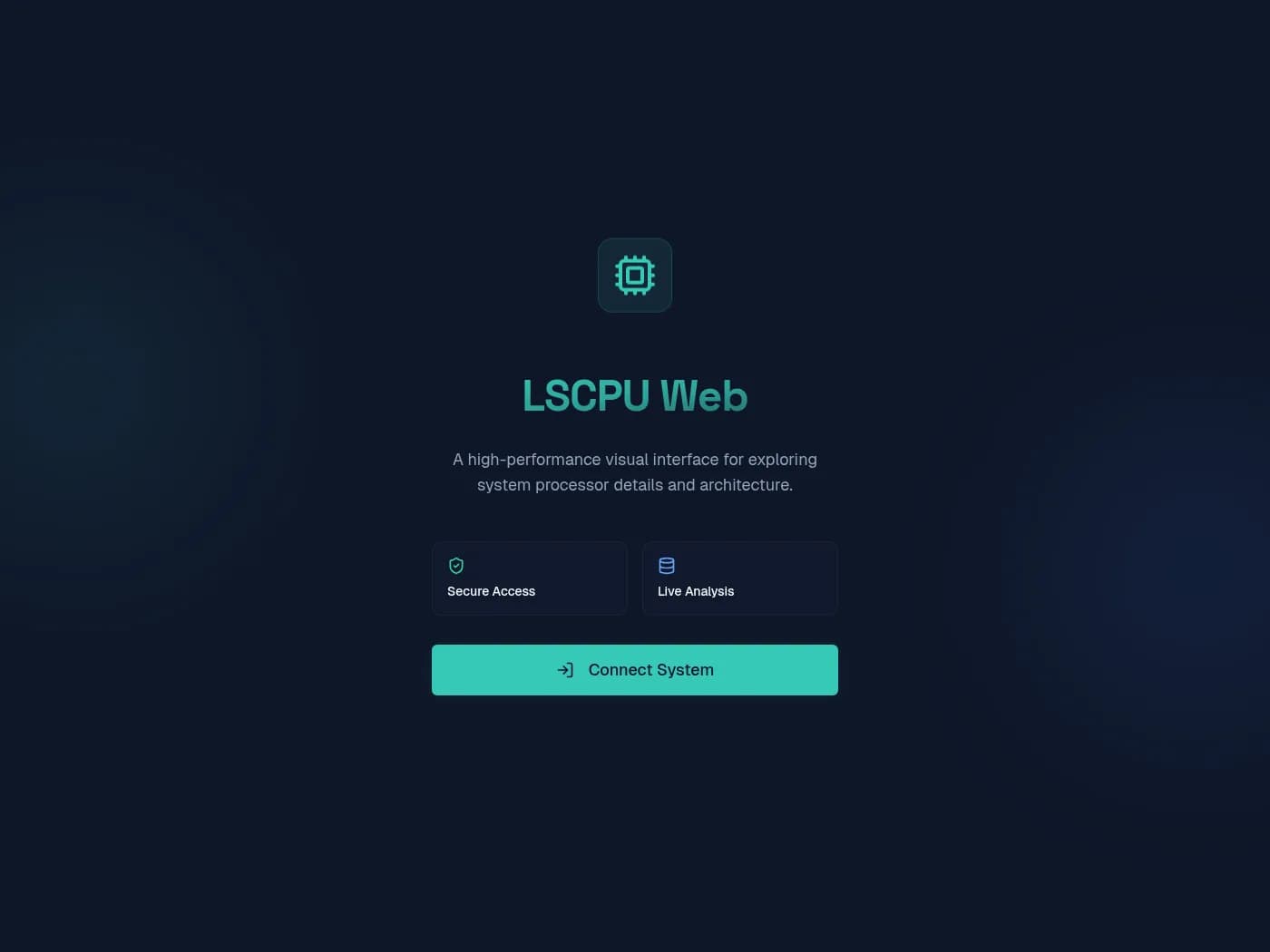 LSCPU Web Viewer