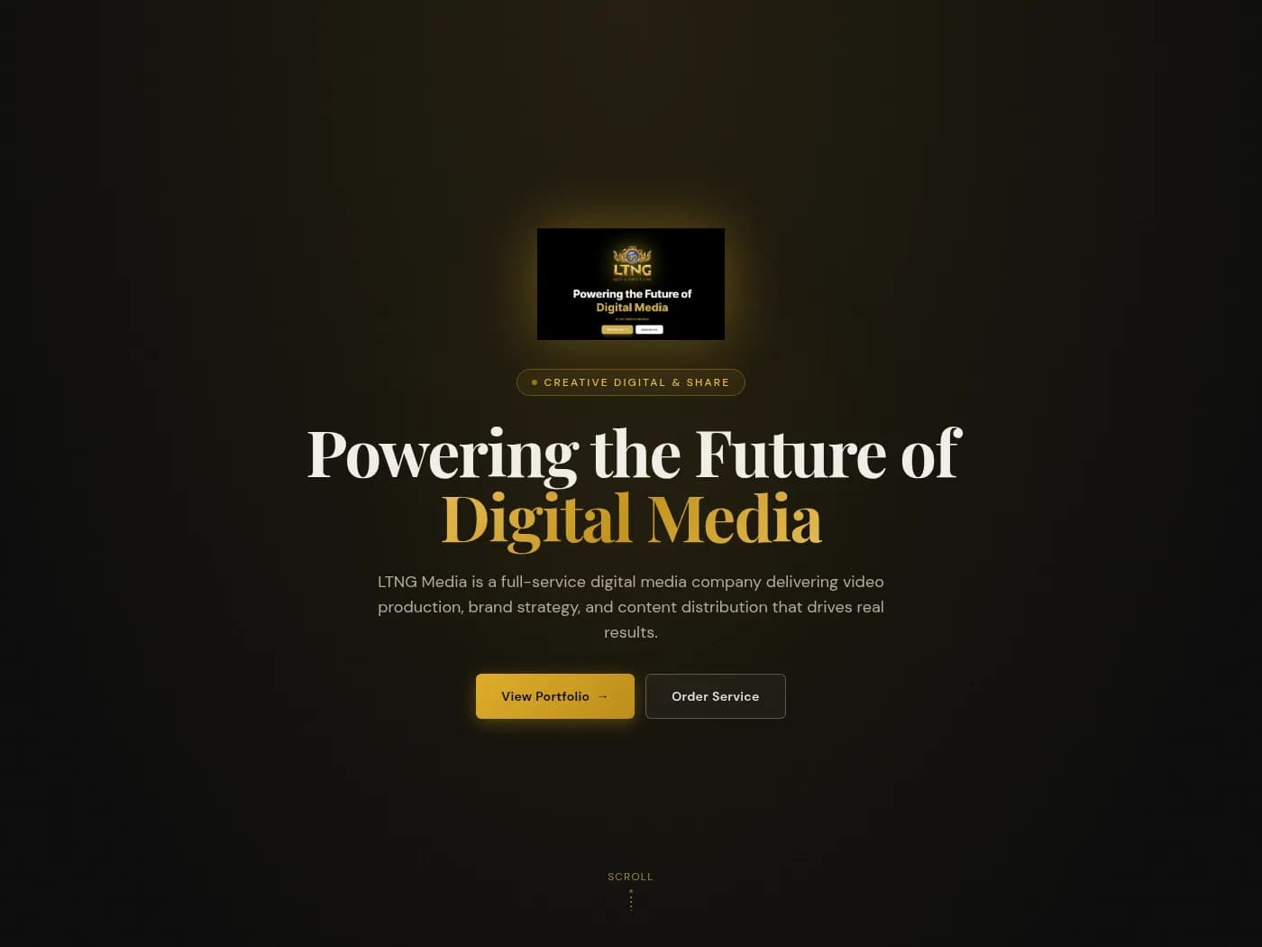 LTNG Media Intro Page
