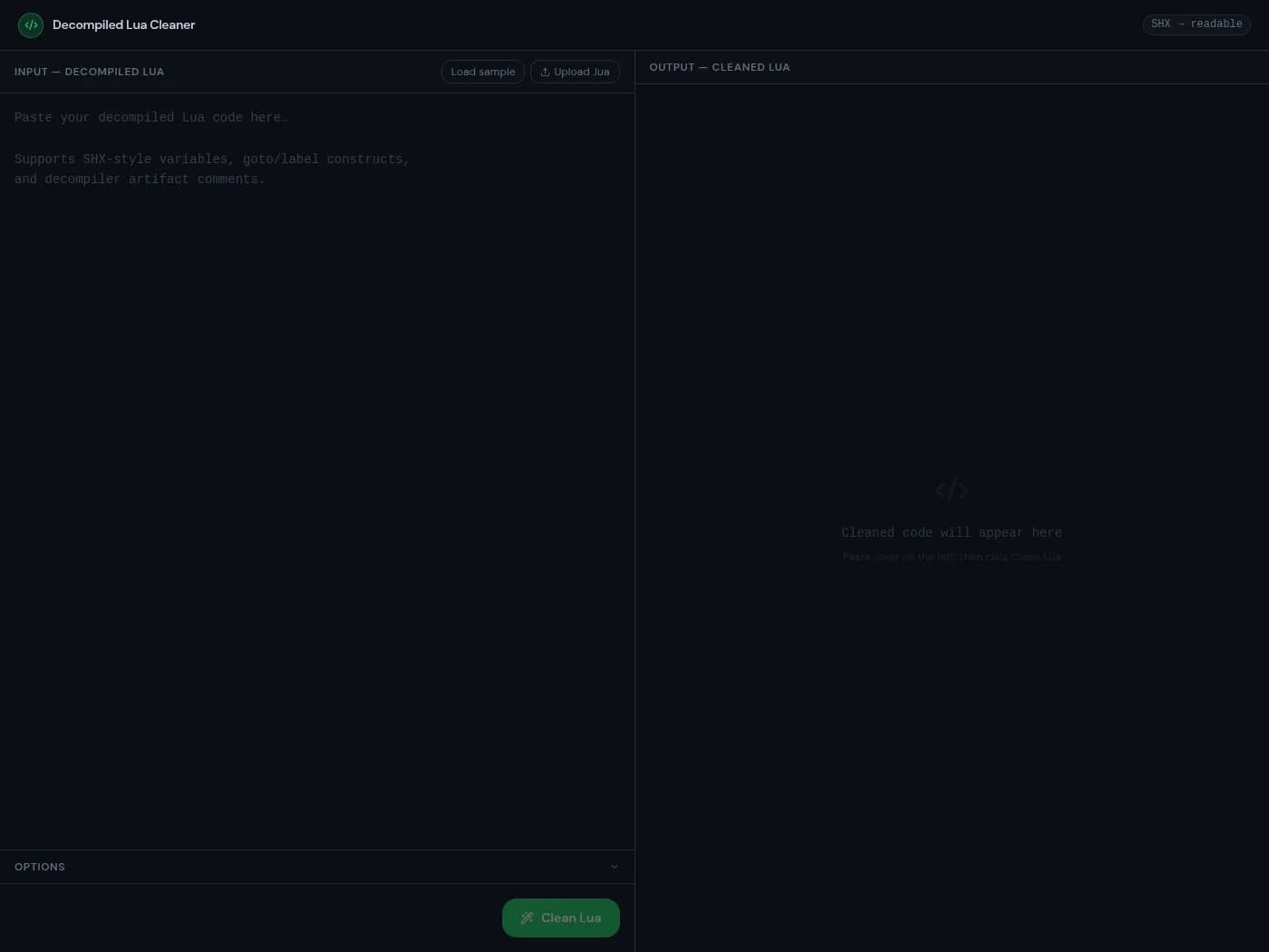 Decompiled Lua Cleaner