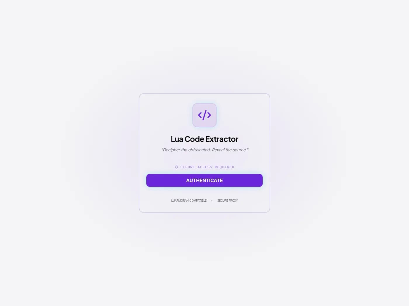 Lua Code Extractor
