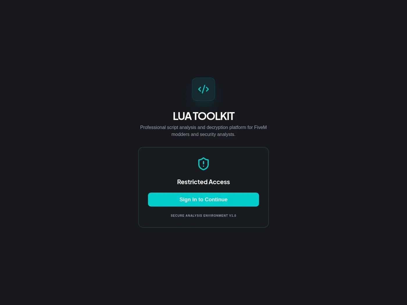 Lua Decrypt Toolkit