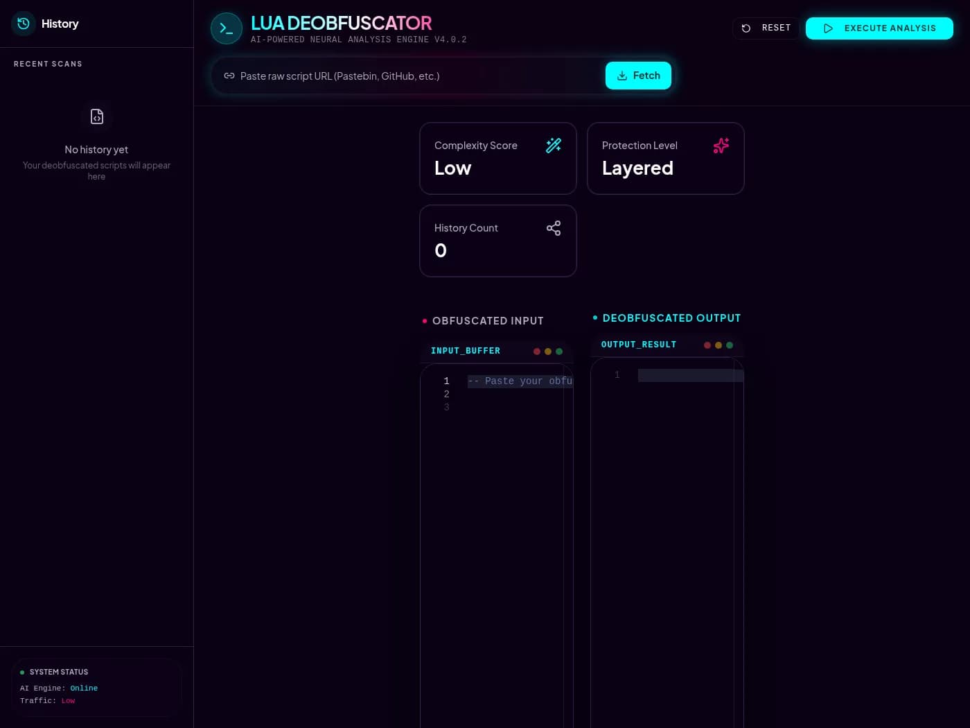 Lua Script Deobfuscator