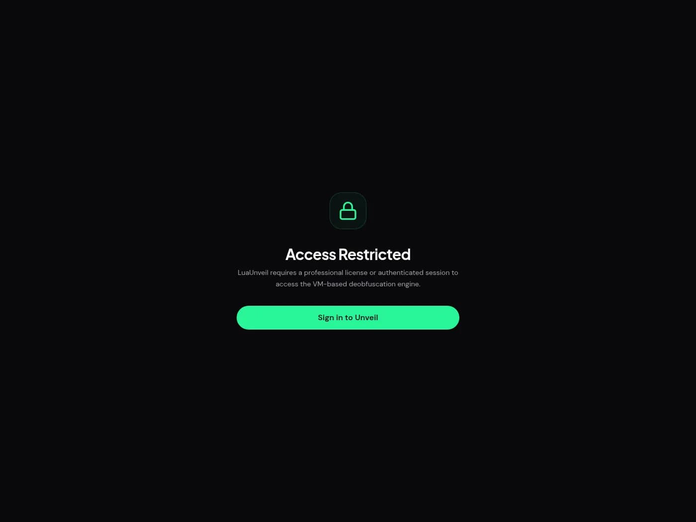 Lua Deobfuscator Tool