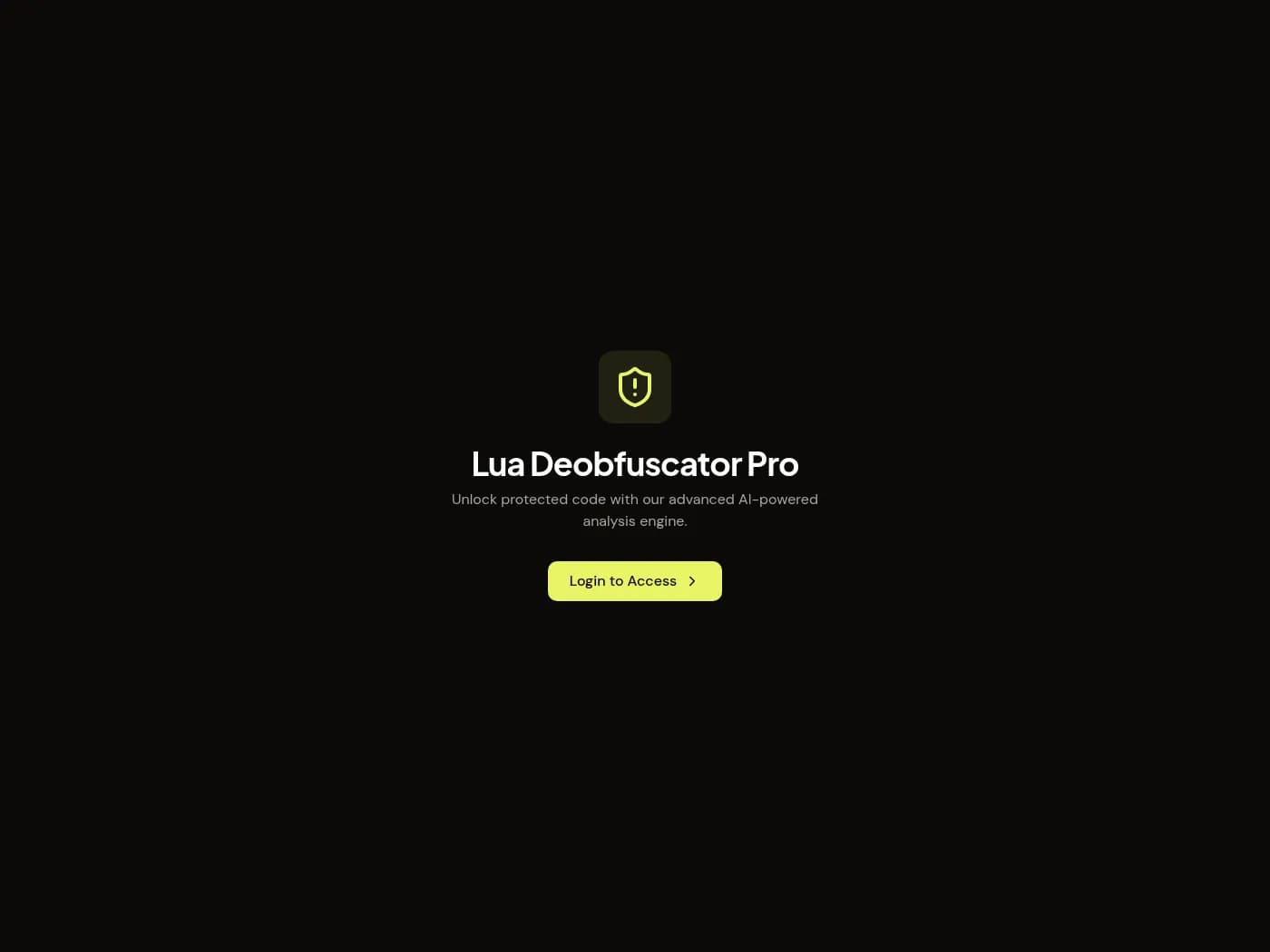 Lua Deobfuscator Pro