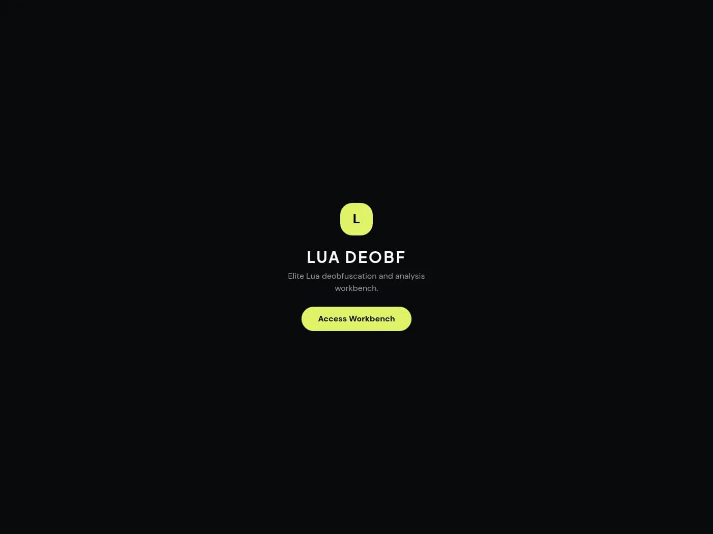 Lua Deobfuscator Tool