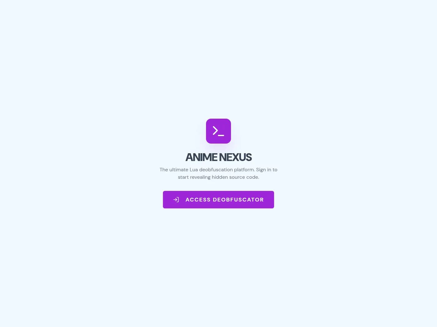 Anime Nexus Deobfuscator